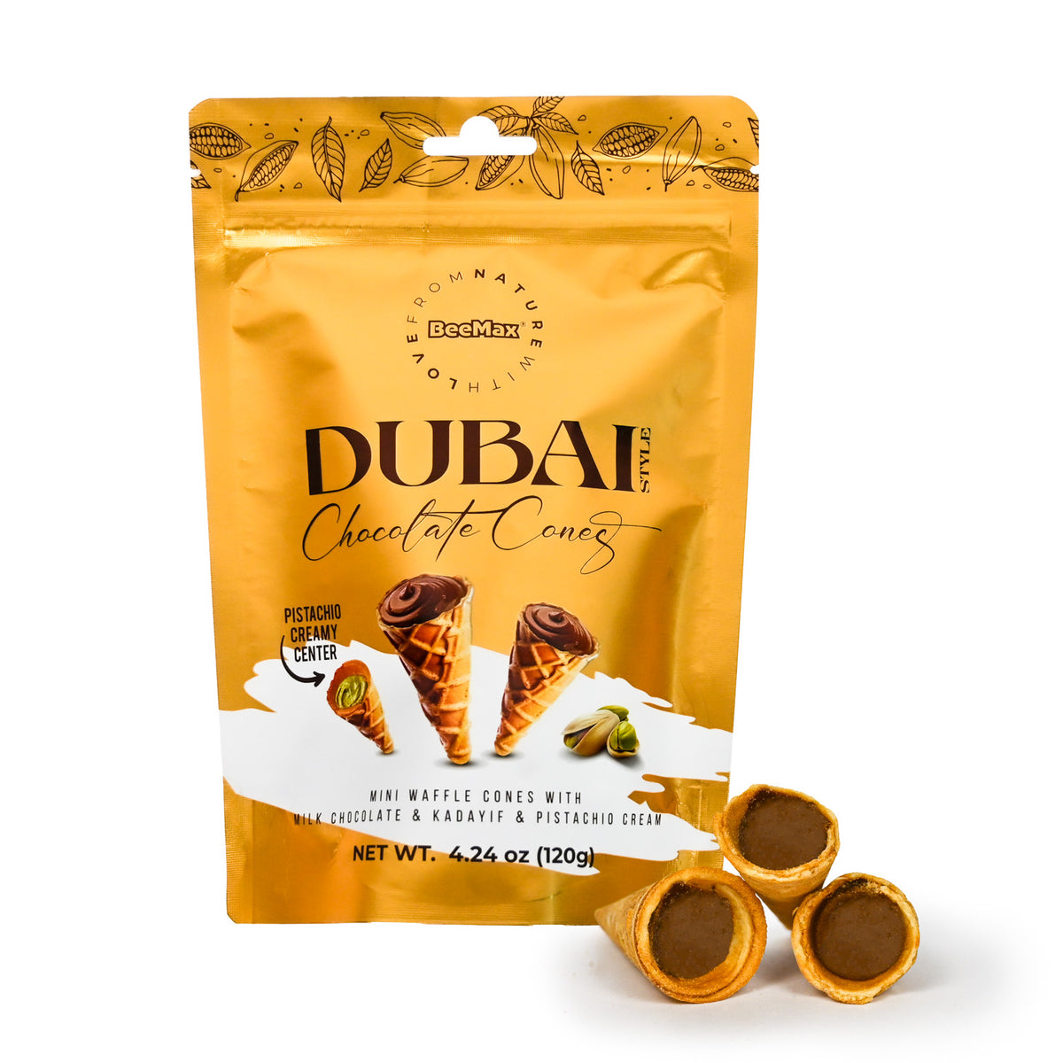 Dubai Chocolate Cones Bag 4.2oz – IT'SUGAR