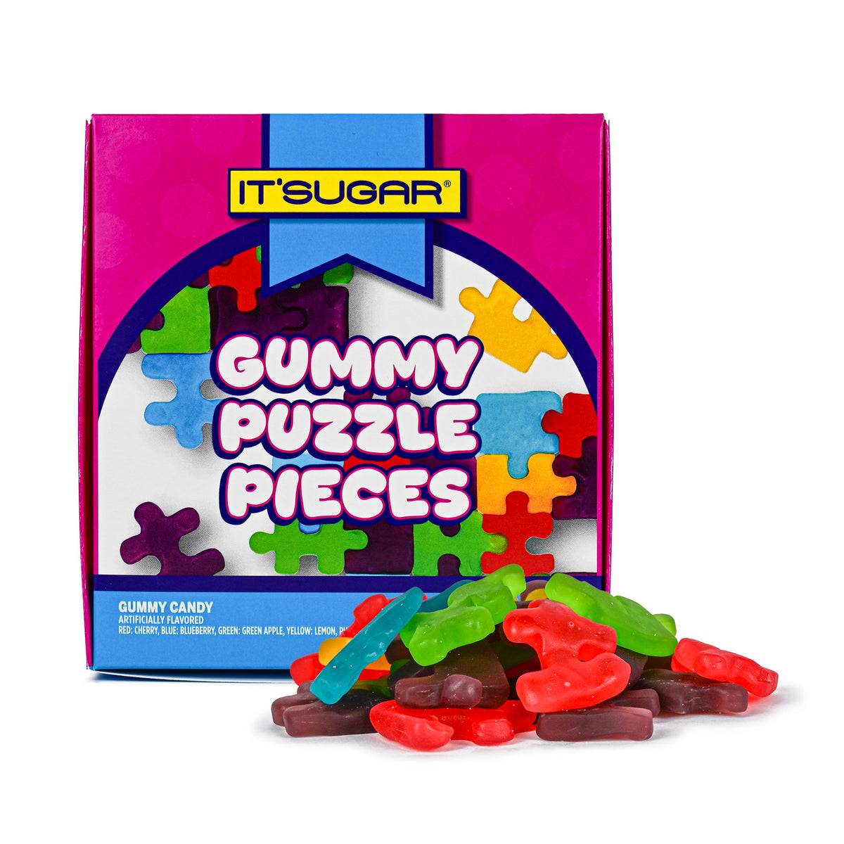 IT'SUGAR Gummy Puzzle Pieces Box