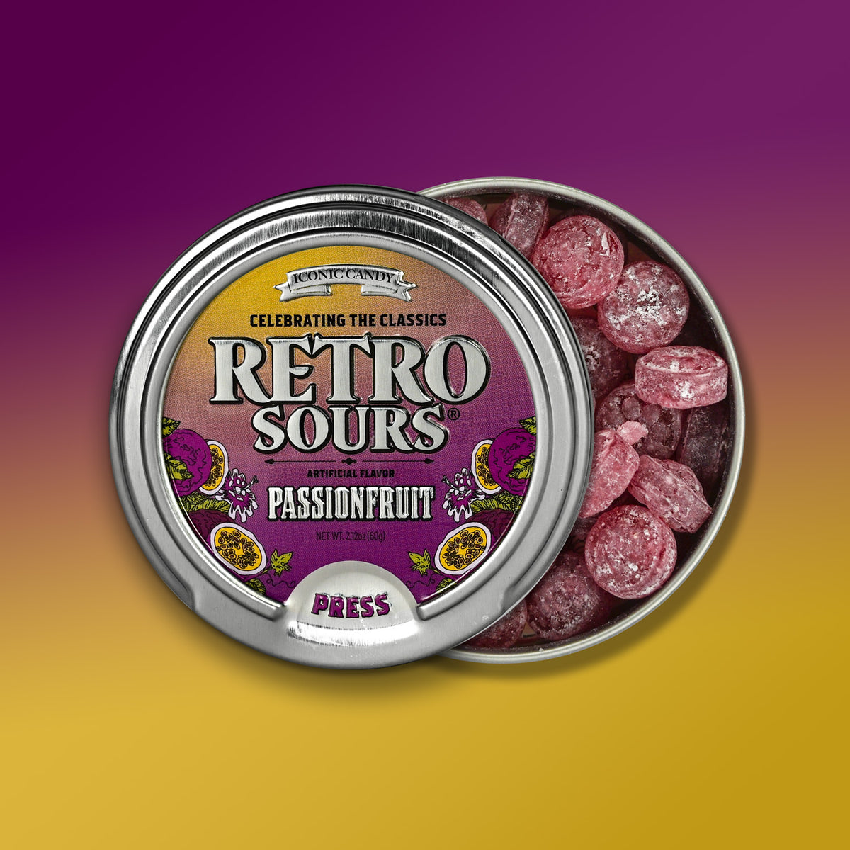 Retro Sours Passion Fruit – IT'SUGAR
